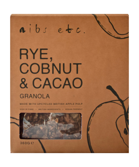 Rye, Cobnut & Cacao Granola by nibs etc. | Cereal & Granola | Todelli®